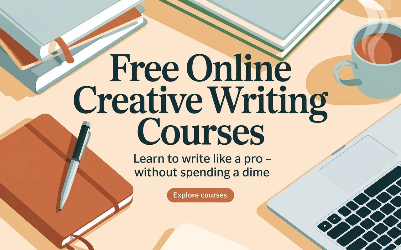 Free Online Creative Writing Courses: Learn To Write Like A Pro Without ...