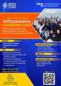UPG Sustainability Leadership Program 2026 In USA (Fully Funded) - Scholarshipscholar