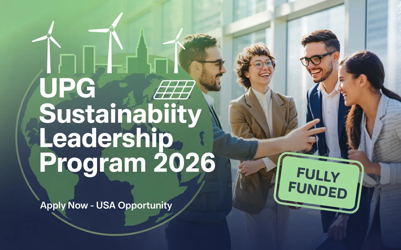 UPG Sustainability Leadership Program 2026 In USA (Fully Funded) - Scholarshipscholar